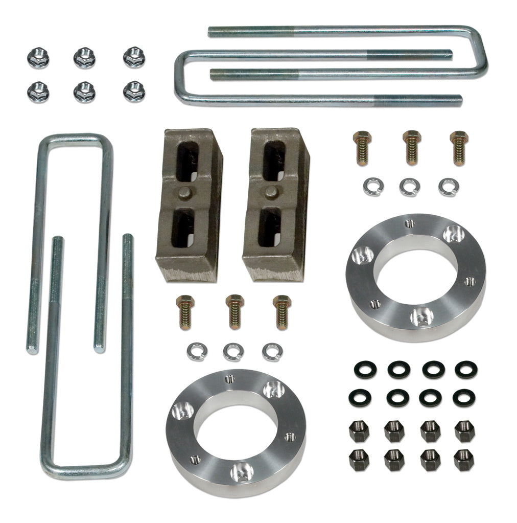 2 Inch Lift Kit 07-Up Silverado/Sierra 1500 w/Rear Lift Blocks and U ...